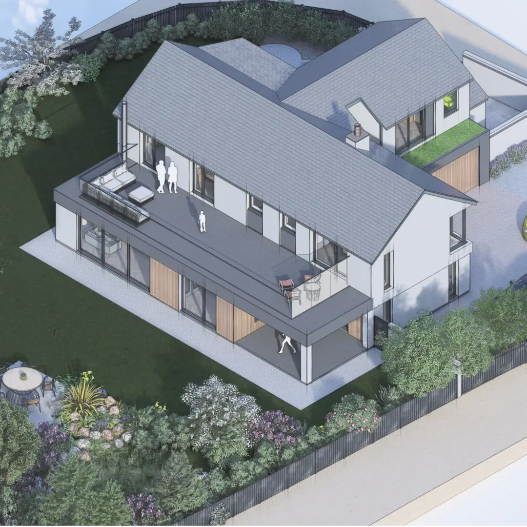 Tranformation of 1980’s new build in to Eco Home – Bromilow Architects